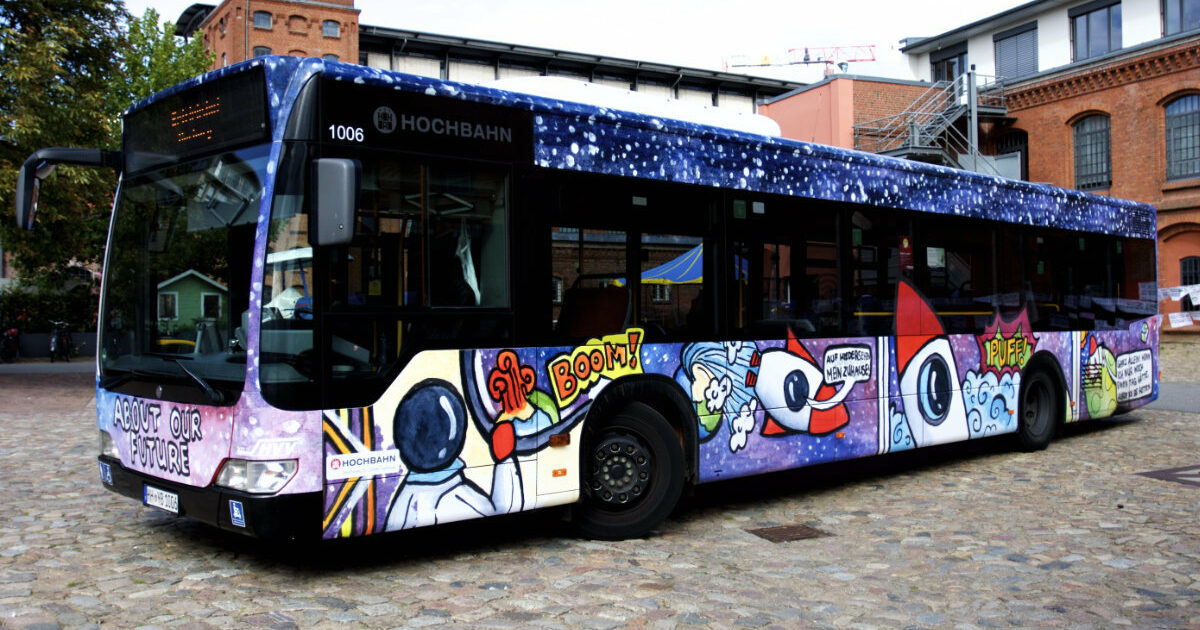 Präsentation der Paintbusse 2020 - Paintbus 2023
