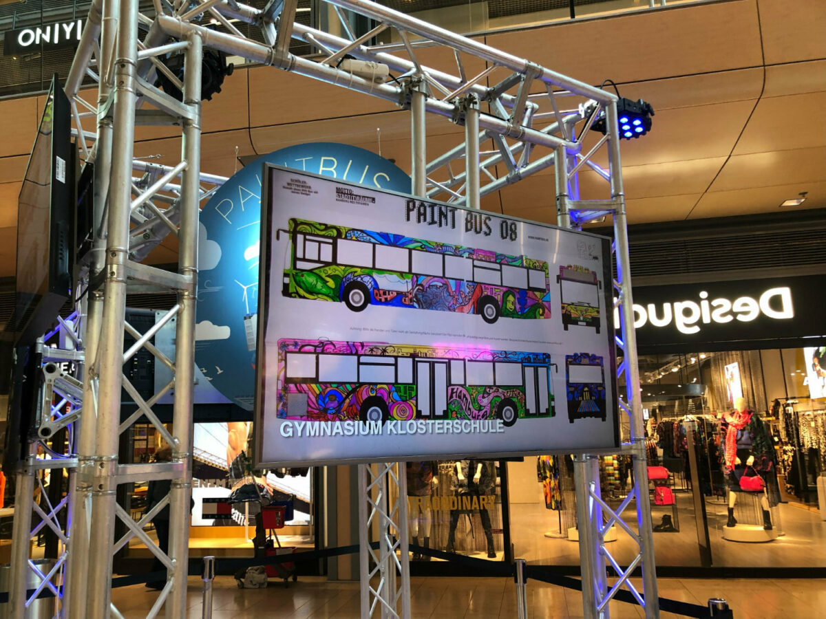 Ausstellung Europa Passage 2023 - Paintbus 2023