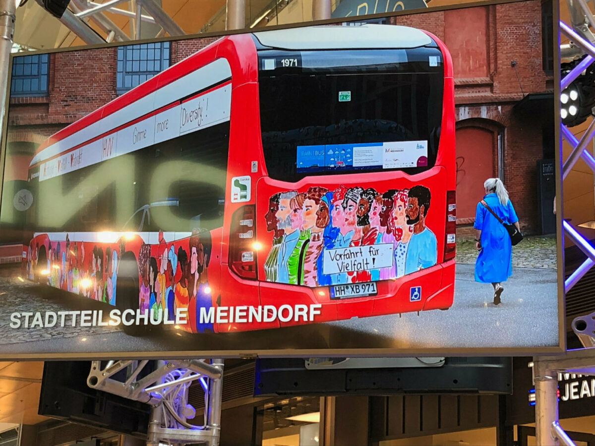 Ausstellung Europa Passage 2023 - Paintbus 2023