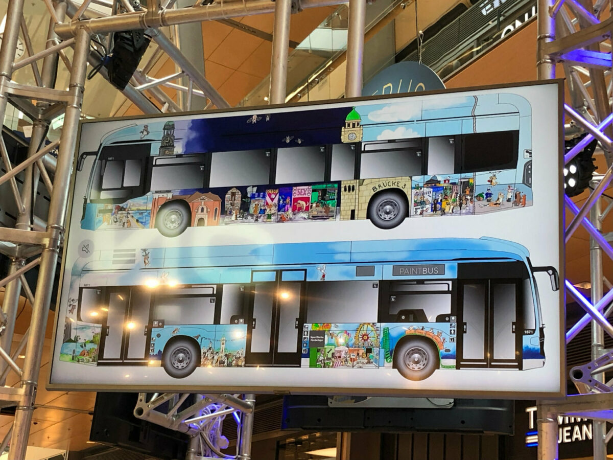Ausstellung Europa Passage 2023 - Paintbus 2023